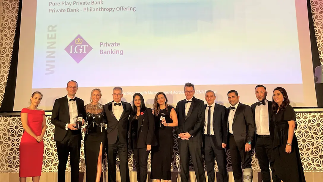 Two Industry Awards for LGT in Middle East | LGT